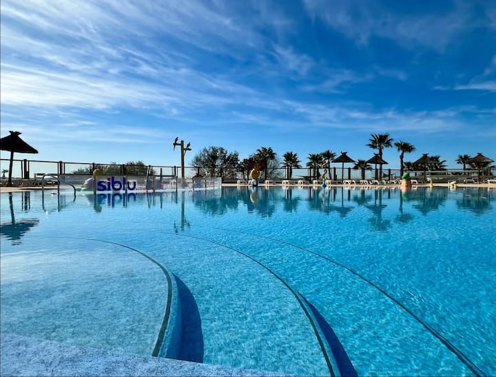 Mobile Home 146 Camping Siblu Lac Des Reves - Montpellier