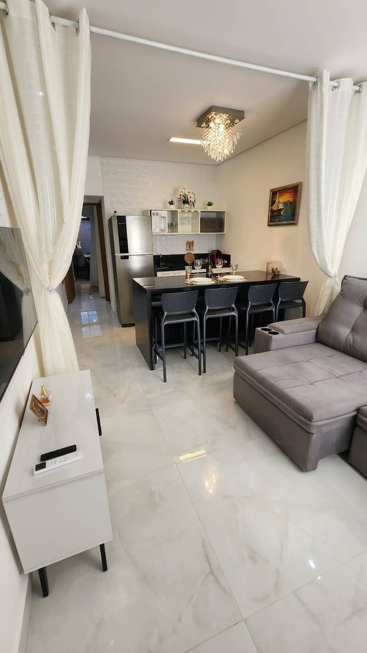 Flat Esmeralda Juquehy Aconchegante - São Sebastião