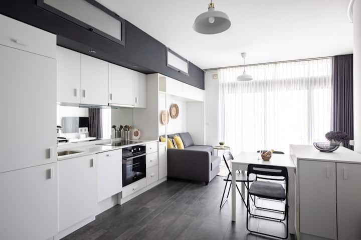 Bosphorus Studio Partial Seaview + Balcony! #386 - Ulus