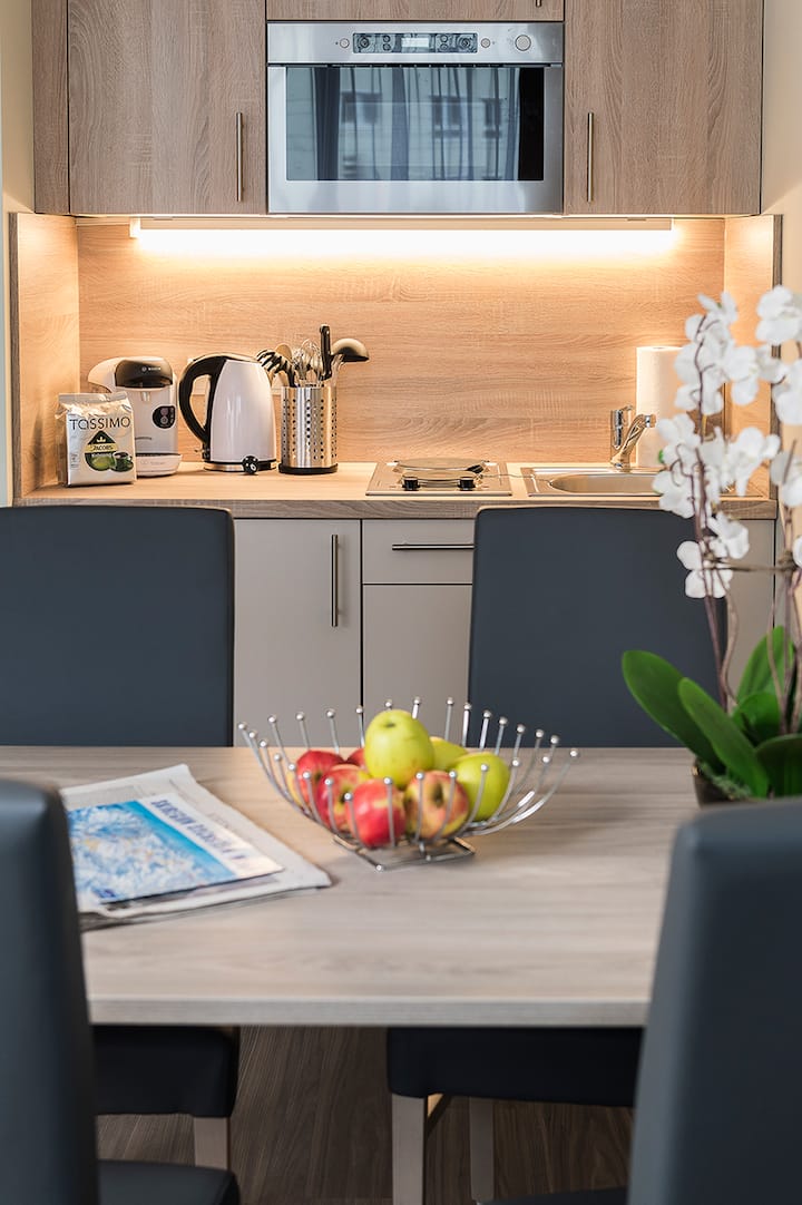 Studio Apartment Mit Kitchenette - München