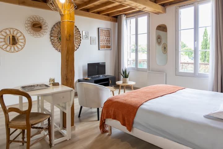 Studio Centre Ville, Calme, Charmant, Parking,wifi - Troyes