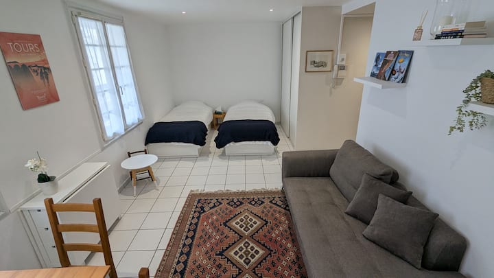 Cosy T1 Full Equiped Tours Hypercentre Voltaire 1 - Tours