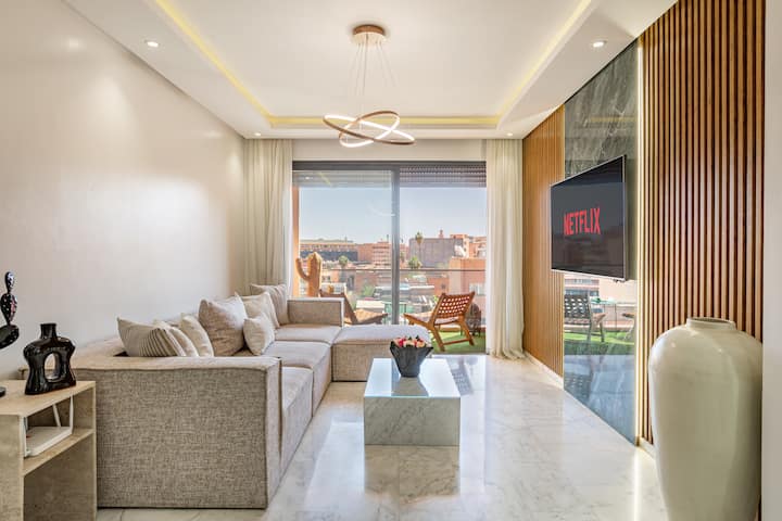 Luxe & ÉLégance 2ch Au Cœur De Guéliz - Marrakech