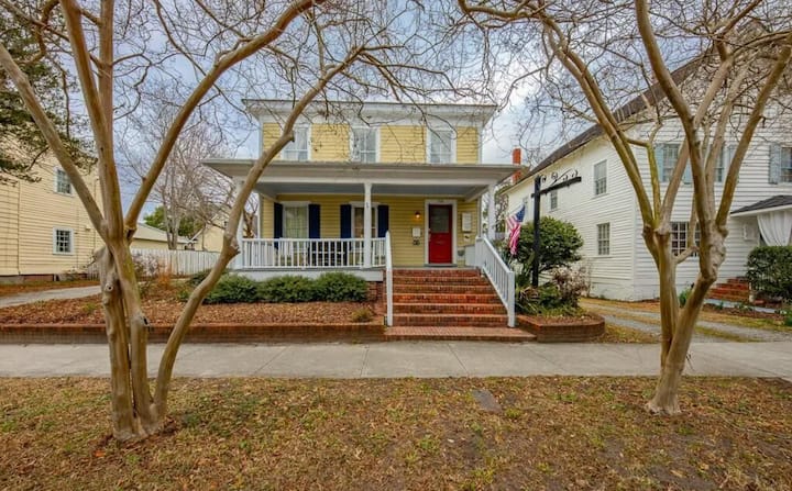 Historic Stay In New Bern - 新伯爾尼