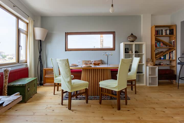 Bella Balat : 2br 2ba | Terrace | Central | Ac - Fatih