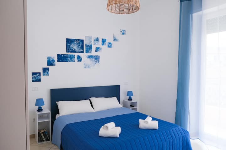 Le 3 Onde Apartment - 300 Metri Dalla Spiaggia - Salerno