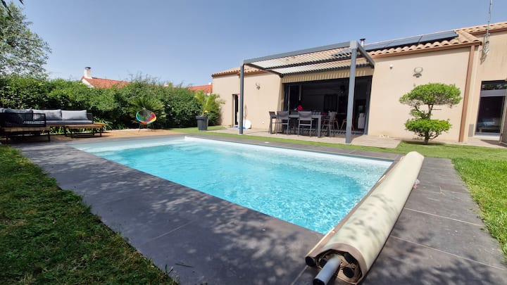 Maison Avec Piscine – 3 Chambres - Les Sables-d'Olonne