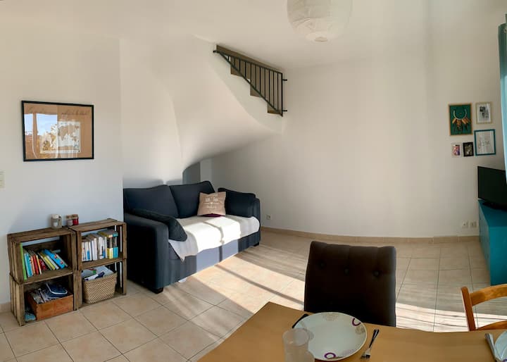 Duplex Clair & Calme - Idéal Famille - Alpilles - Sénas