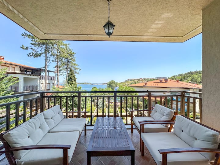 Panorama-wohnung Mit Meerblick &Pools Nahe Sozopol - Chernomorets