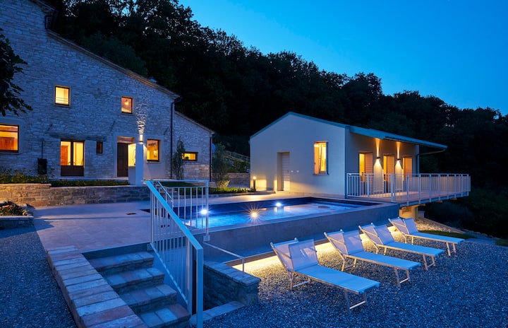 Le Cune - Apt La Terrazza | A/c, Pool & Jacuzzi - Pergola