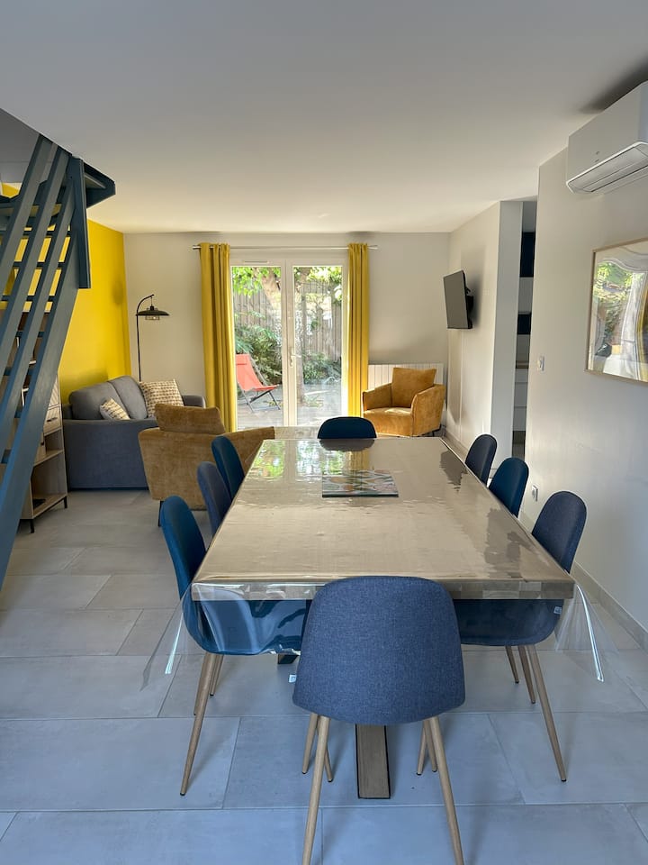 Maison & Studio, Jardin, Tout Confort - Aigues-Mortes