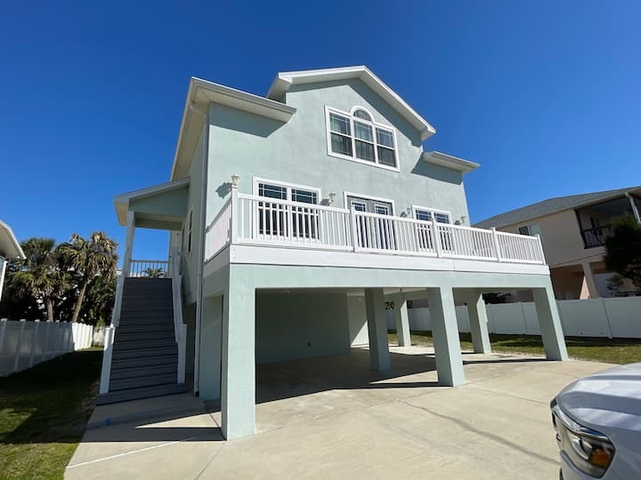 Florida Palm Coast Beach House With Private Beach - Palm Coast, FL