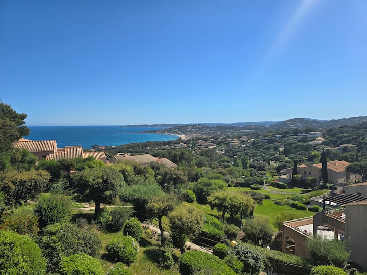 Les Lavandes, 5 Pers, Vue Mer, Piscine - Sainte-Maxime