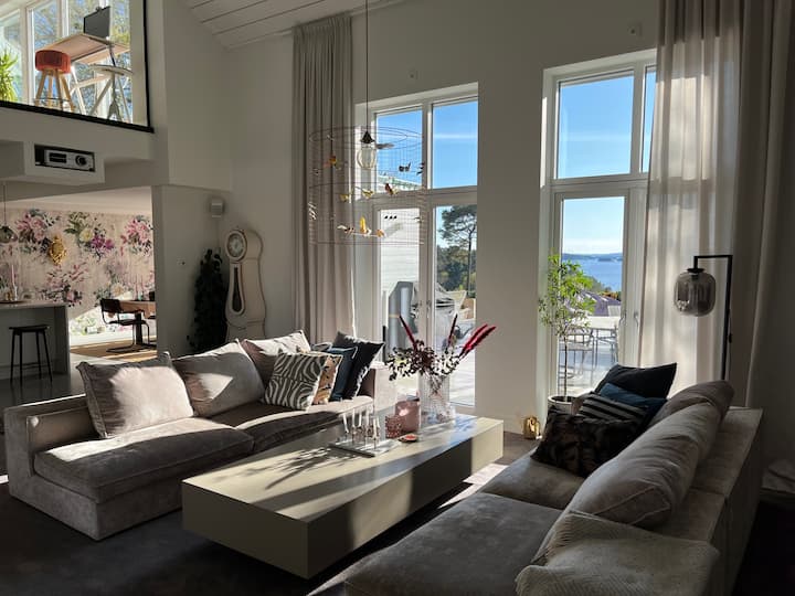 Lyxigt Och Sjönära Hus - Suède