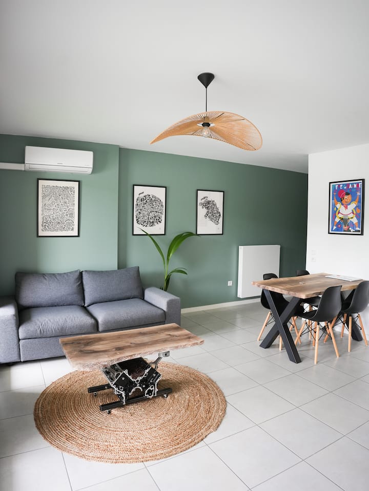 T2 Lumineux – Proche Plage - Bayonne