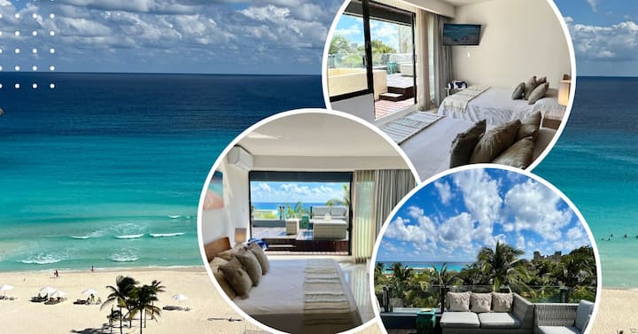 Suite Frente Al Mar Caribe - Cancún