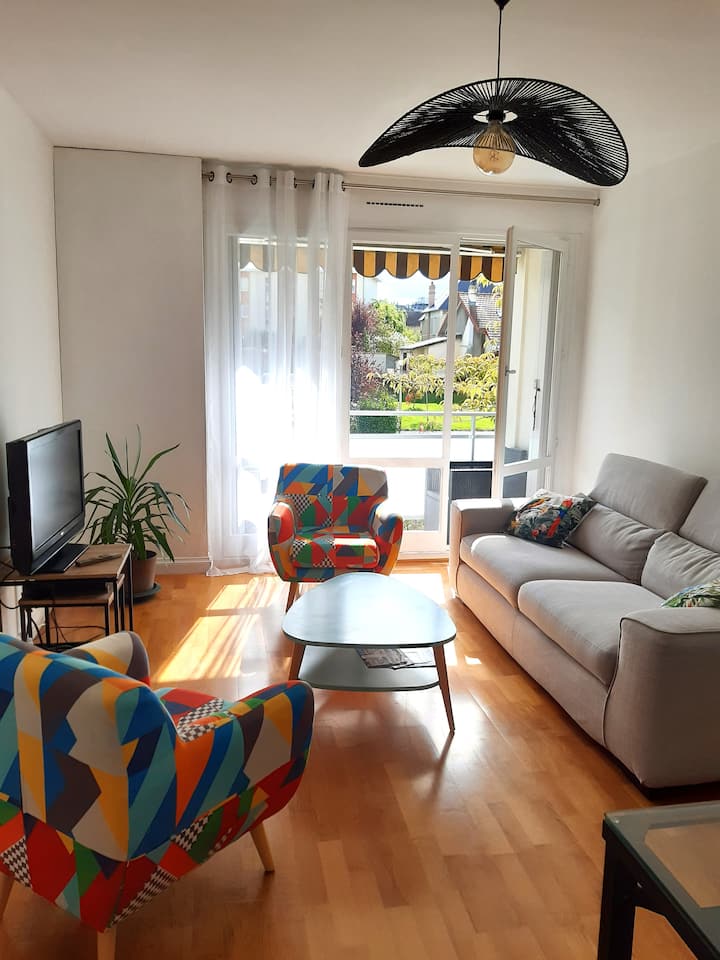 Caen Centre, Appartement Lumineux, 2 Chambres, - Caen
