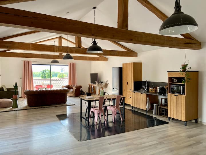 Loft Cosy - Ferme Forézienne - Savigneux