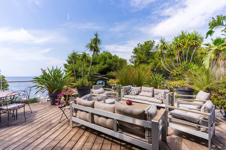 Villa Face Au Large Avec Piscine - Bandol