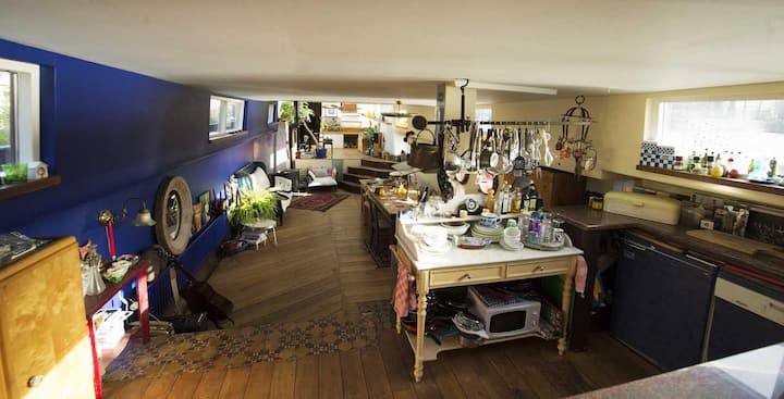 Bohemian Houseboat Near Center - Ámsterdam