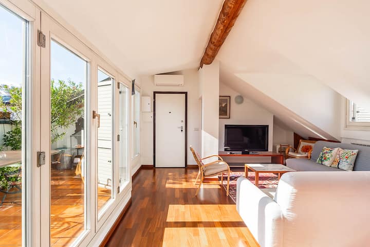 [Central Station 10 Min] Private Terrace Skyview - Milánó