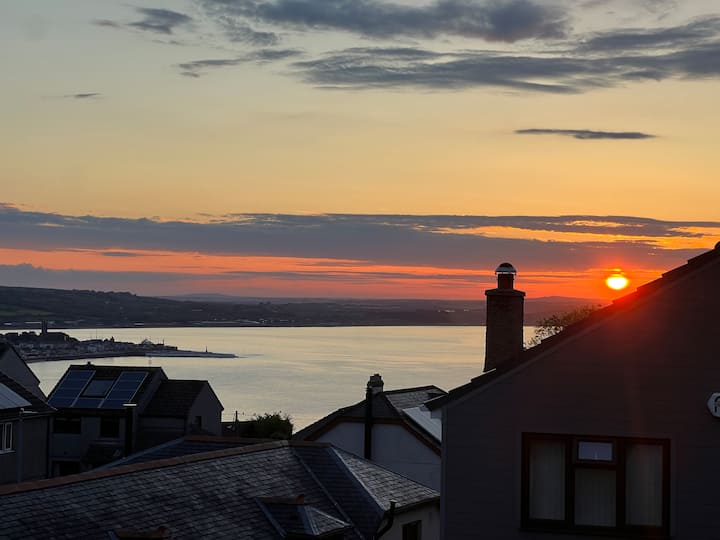 Newlyn Family Haven, Sea View, Parking For 2 Cars - Penzance