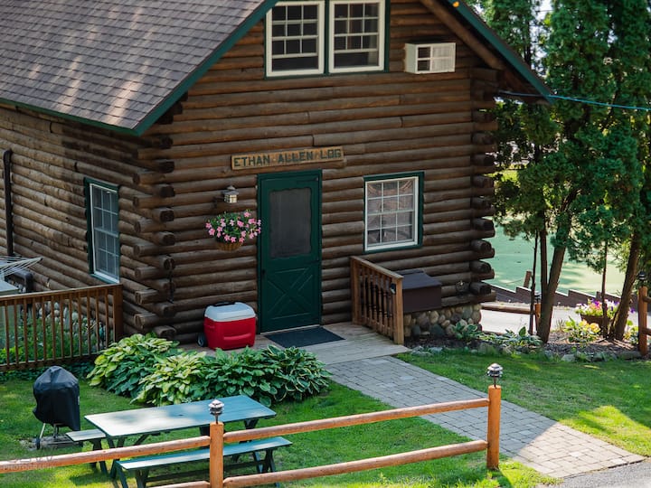 Ethan Allen Log - Hague, NY