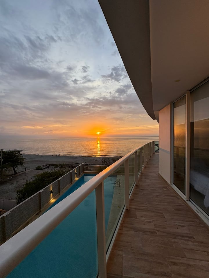 Moderno Apartamento En Playa Salguero-rodaderosur - Taganga