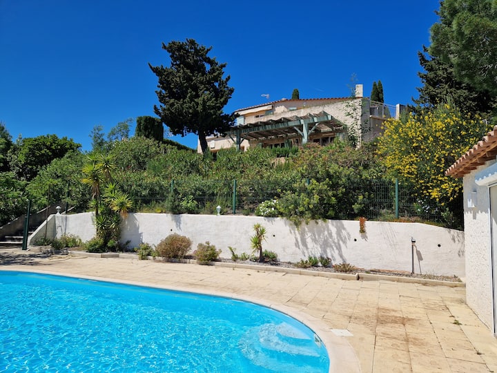 Villa  Vue Mer  Et Sur  Iles - La Londe-les-Maures