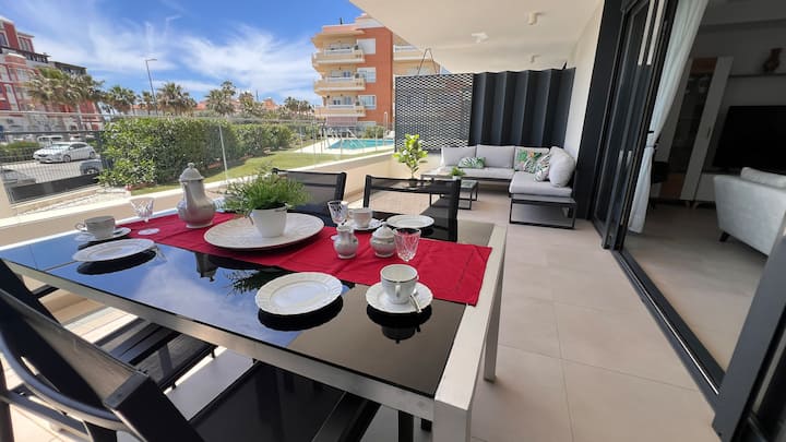 Moderno Apartamento Con Piscina Comunitaria - Torrox Costa
