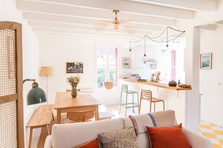Maison 2 Ch Au Moulleau/plage à Pied - アルカション