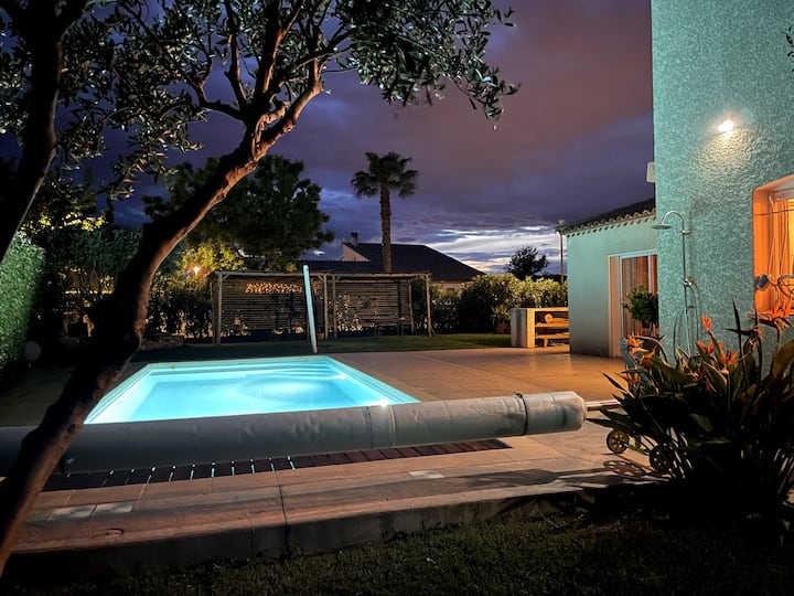 Villa Au Calme à 10' Des Plages - Perpignan