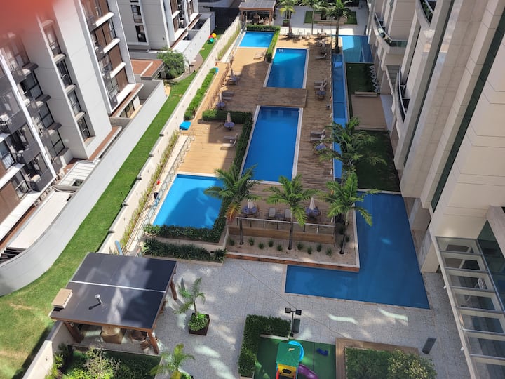 Apartamento De 1 Quarto-8° Andar-até 6x Sem Juros - Brasilia City