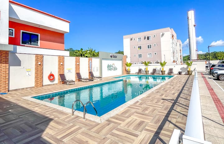 Apto. Novo Com Piscina Em Porto Belo - Porto Belo