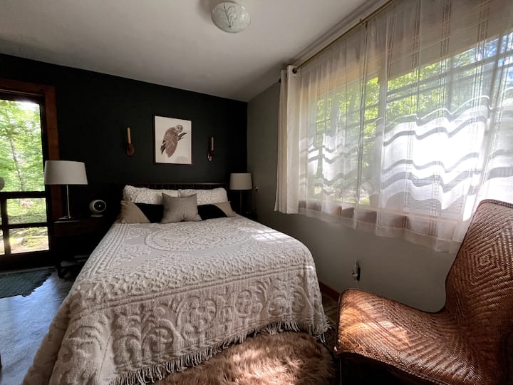 Hidden Mid-century Cabin On 40 Private Acres - Devil's Den State Park, Winslow
