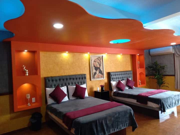 Habitacion Orange - Costa Esmeralda