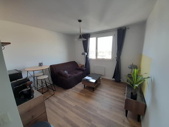 Studio Avc Pkg Proche Chu Campus1&2 - Caen