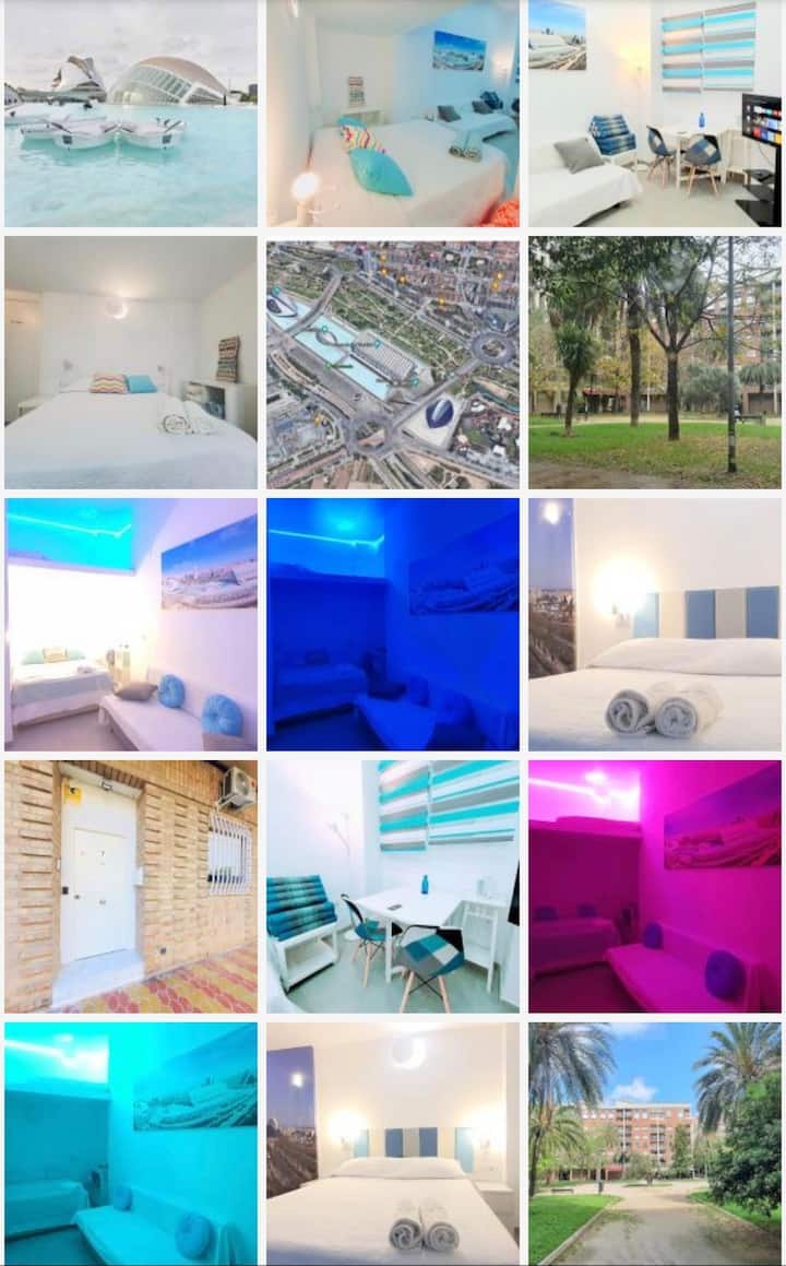 A12 Apartamentos Grandes Grupos 16p - Valencia