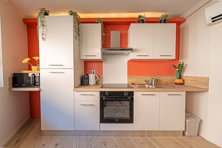 Lafayette 4 | Hyper Centre, 10min Gare, Queenbed - Grenoble
