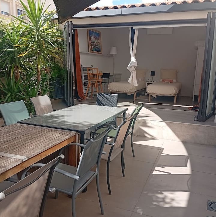 Appartement Central Calme Avec Terrasse Et Cachet - Palavas-les-Flots