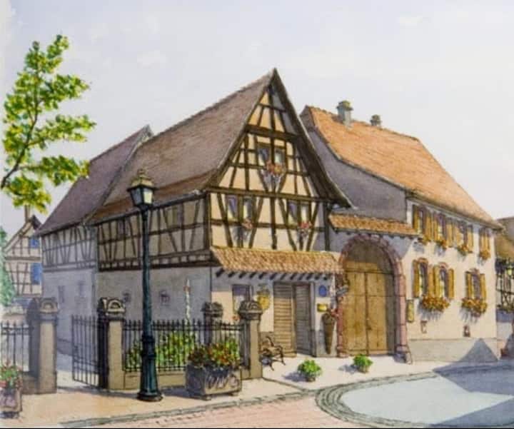 Chambres D'hôtes "Muscat" Double - Dambach-la-ville