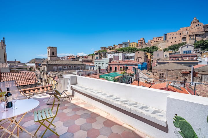 Villanova Retrò | Terrazza - カリアリ