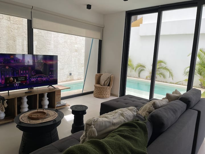 Villa Refuge With Soul Serenity & A Private Pool - Tulum