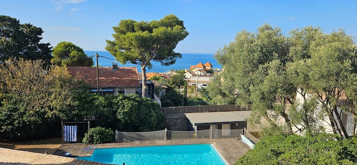Villa Familiale Vue Mer-commerces & Plages à Pied - Sète