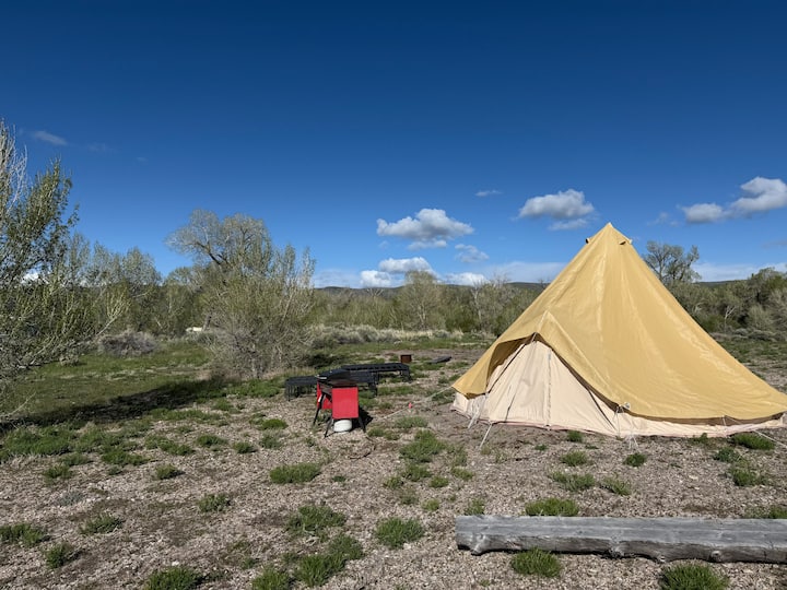 Tent #1 – Hi (Fire). - Bear Lake
