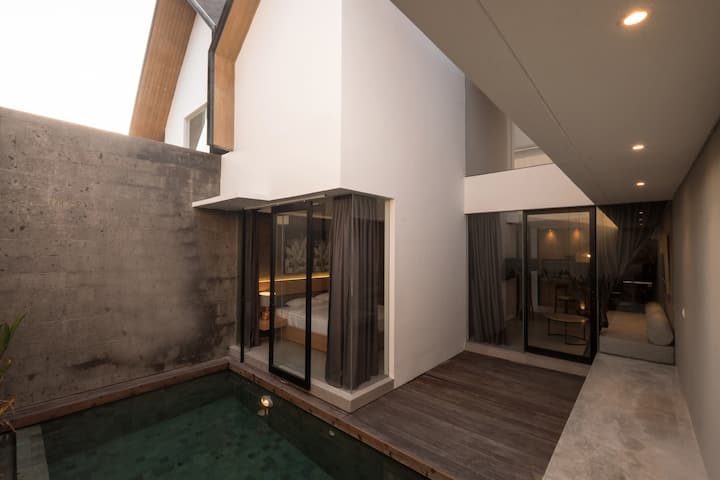 1br Minimalist Villa With Private Pool - Bali
