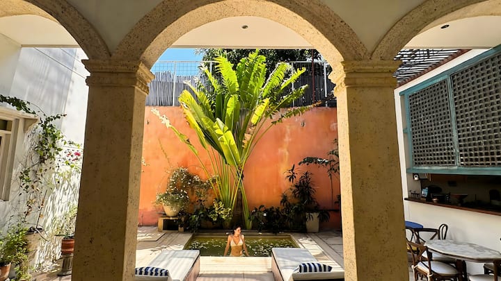 Moroccan House In The Center With Pool And Rooftop - Santa Marta