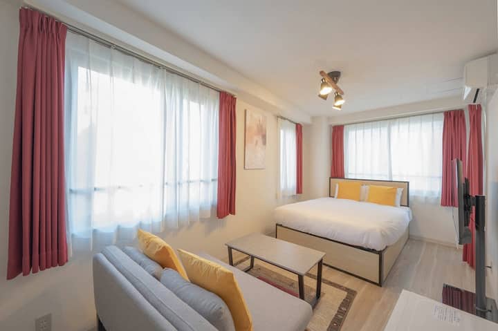 広尾駅から徒歩8分/複数の路線利用可能/デザイナーズ/コス南麻布 B01 - Tokyo