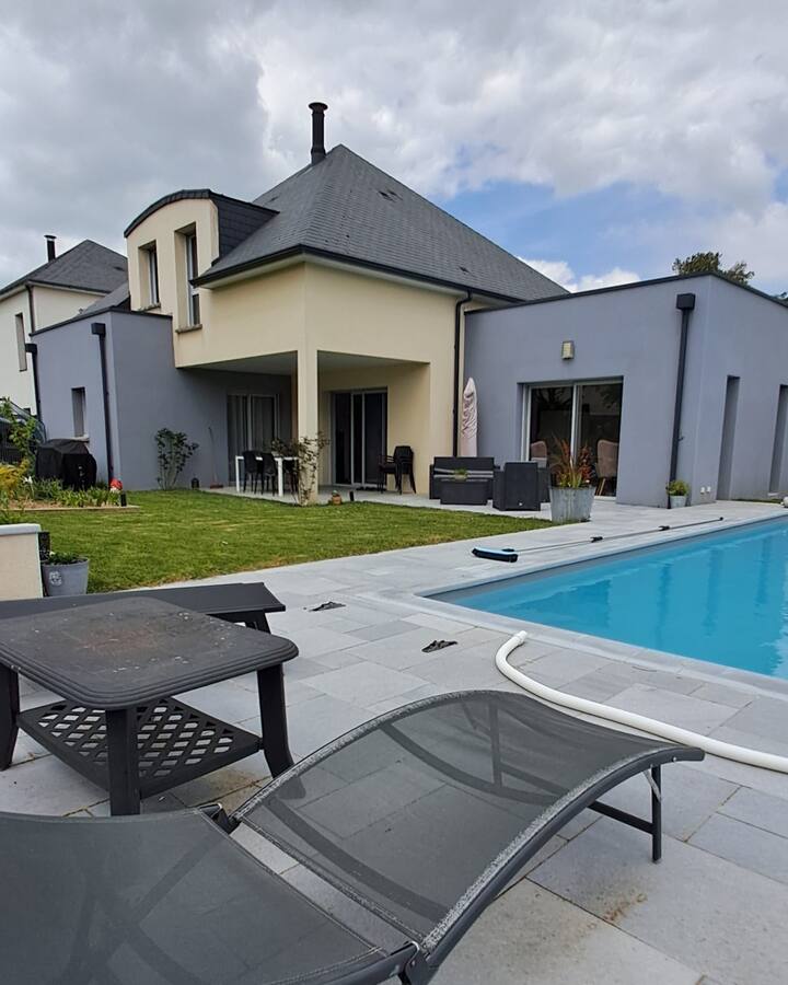2 Chambres En Maison D’hôtes Calme - Piscine - Angers