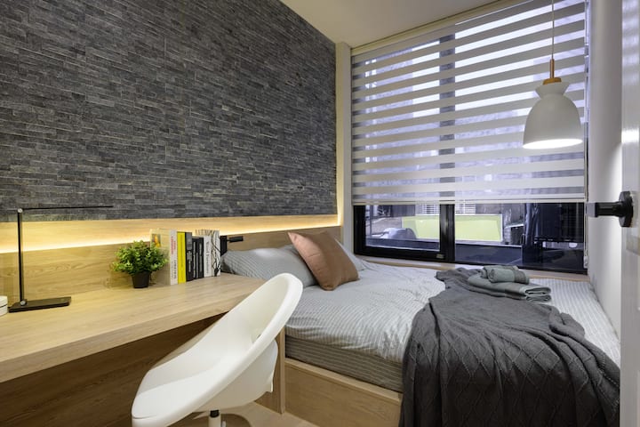 月租全新6mins南京復興二房一廳/中崙商圈/遼寧夜市/獨立洗脫烘 - Taipei